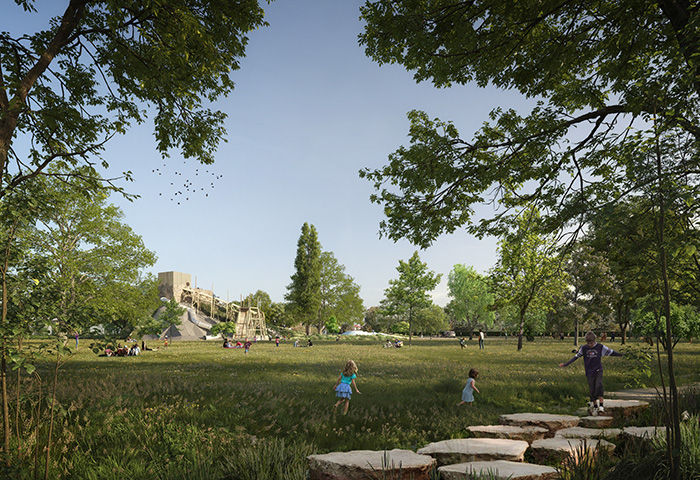 Parc Marcel Cachin — Ilex | paysage + urbanisme