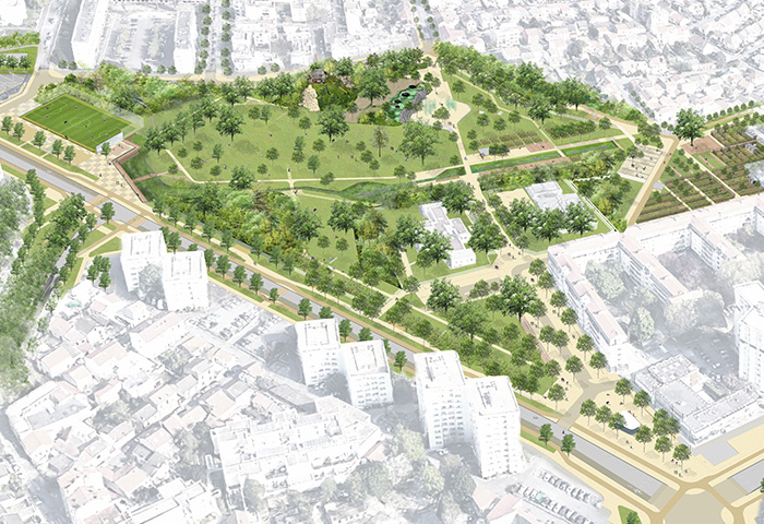 Le parc Marcel Cachin part en chantier — Ilex | paysage + urbanisme
